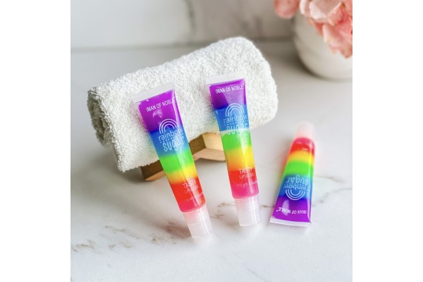 Блиск для губ Iman of noble Rainbow Sugar Веселка Купуй лише на OPTTIME ...