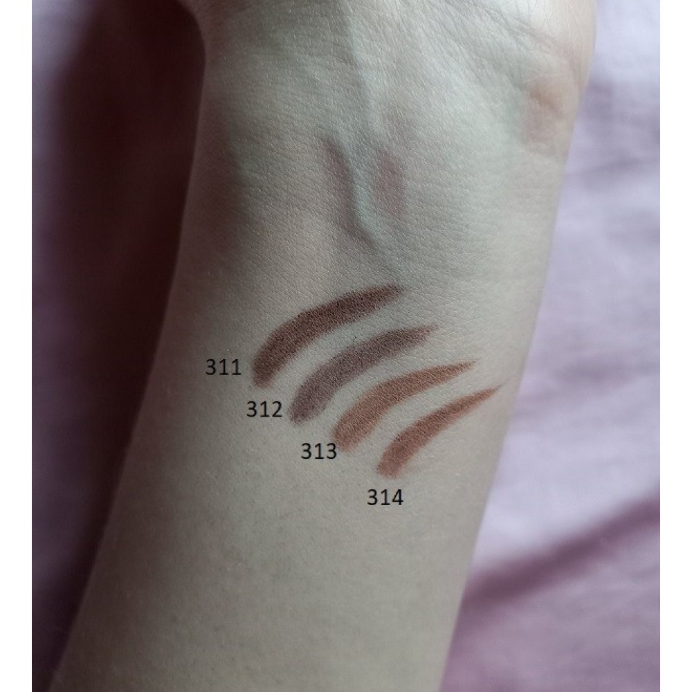 Водостійкий олівець для брів Parisa Cosmetics Micro brow pencil зі ...
