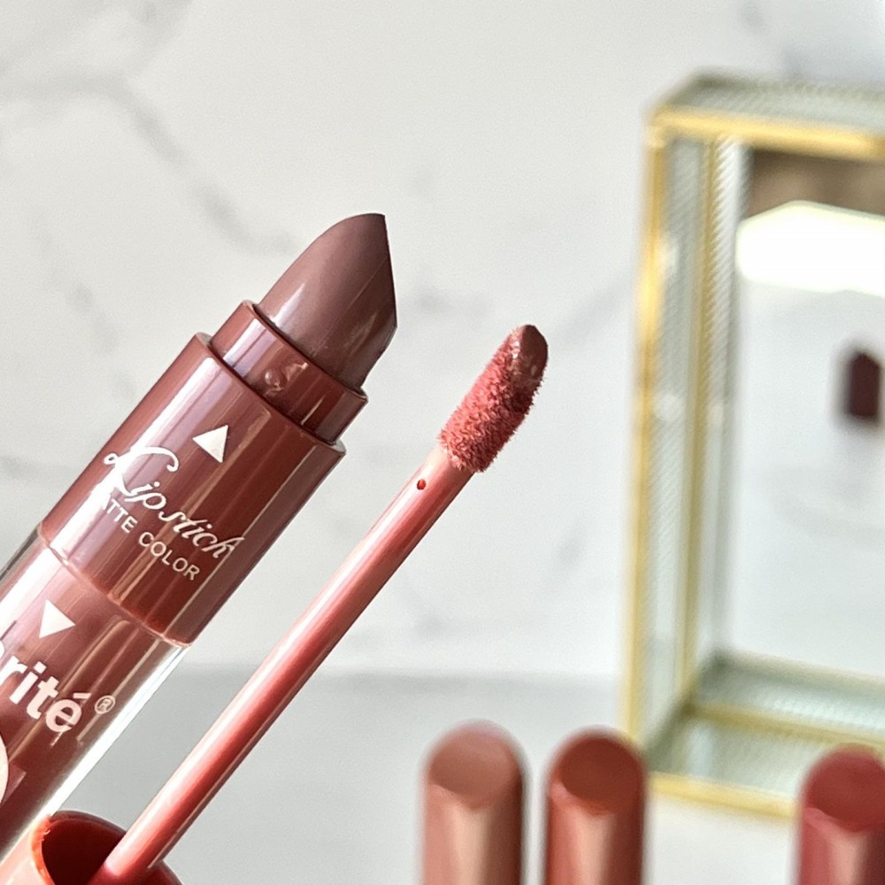 Помада 2в1 Karite Lasting Color Matte Купуй лише на OPTTIME.COM.UA